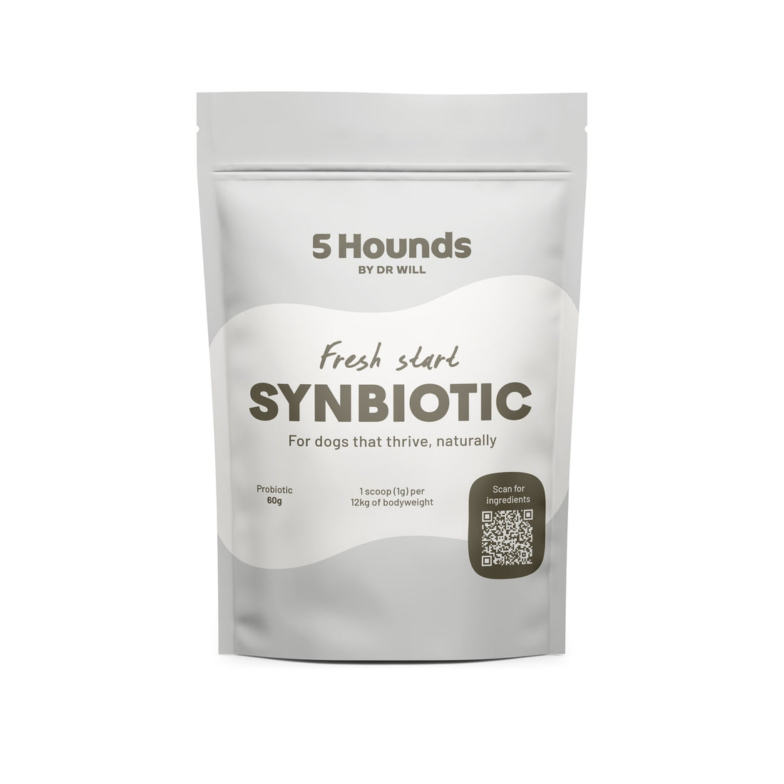 Synbiotic for Dogs | Gut Health Powder | 5 Hounds by Dr Will