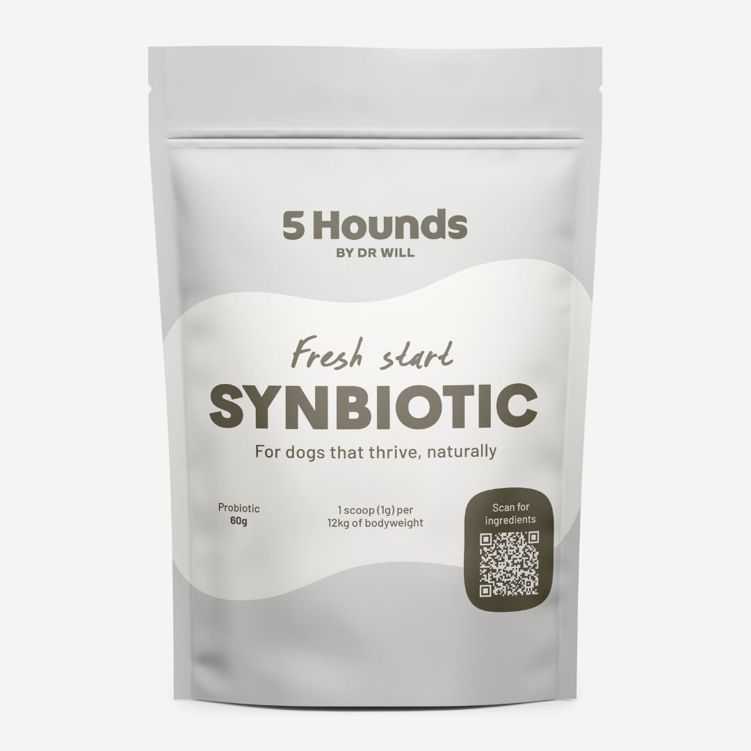 Synbiotic for Dogs | Gut Health Powder | 5 Hounds by Dr Will